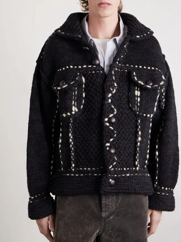 Kapital Embroidered Wool Jacket