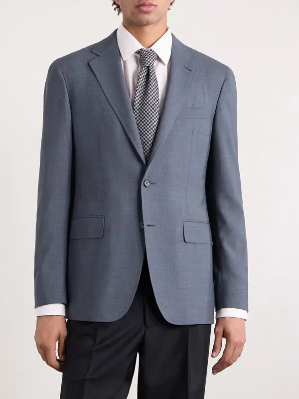 Canali Kei Super 30s Wool Blazer