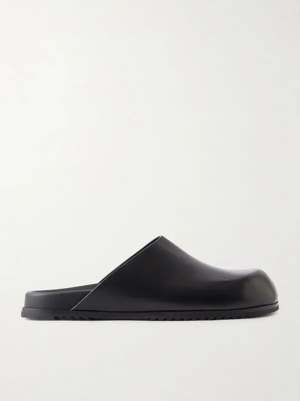 Rick Owens Granola Leather Mules