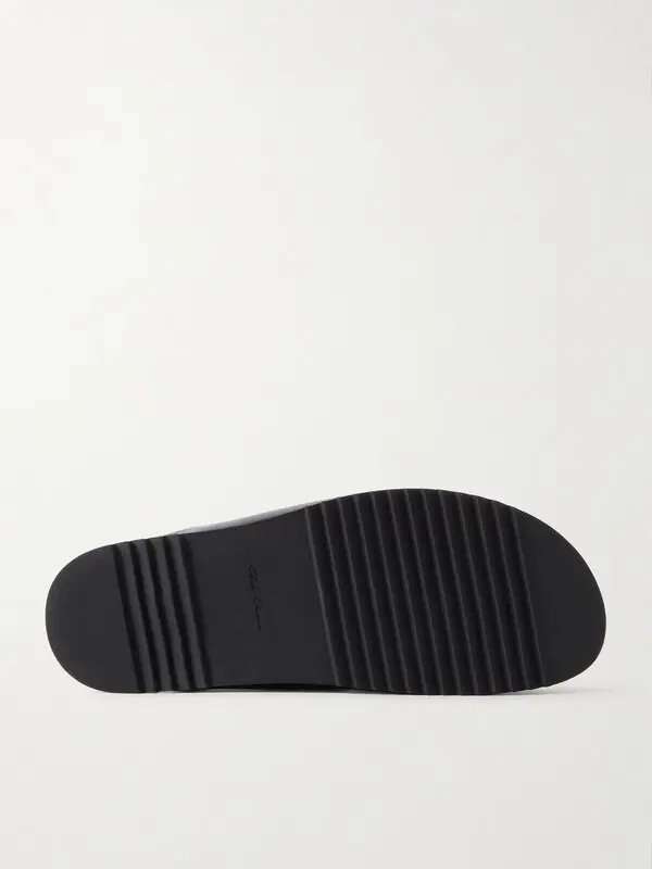 Rick Owens Granola Leather Mules