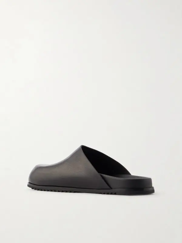 Rick Owens Granola Leather Mules