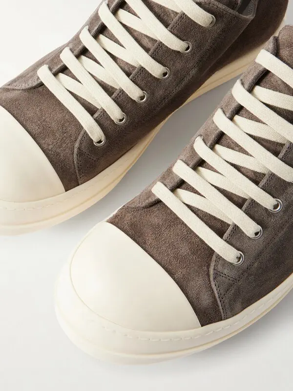 Rick Owens Ramones Suede Sneakers