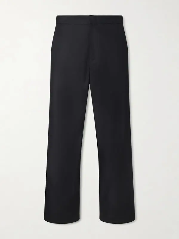 JIL SANDER Straight-leg Cotton Trousers