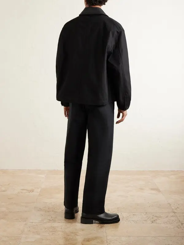 JIL SANDER Straight-leg Cotton Trousers