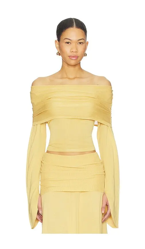 AYA MUSE Rylin Top - Saffron