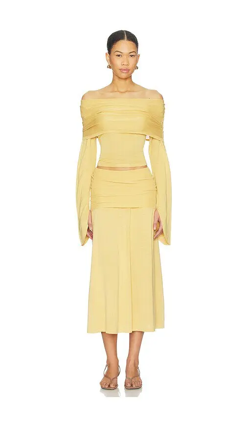 AYA MUSE Rylin Top - Saffron