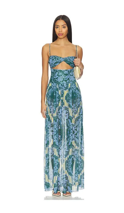 Agua Bendita X Malay Kew Dress - Multicolor