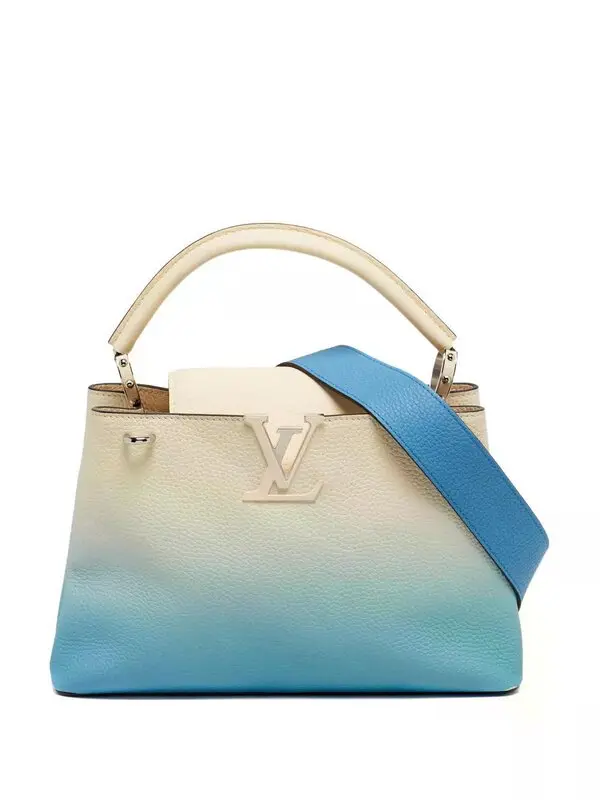 LOUIS VUITTON Pm Ombre Logo-detail Tote Bag - Blue