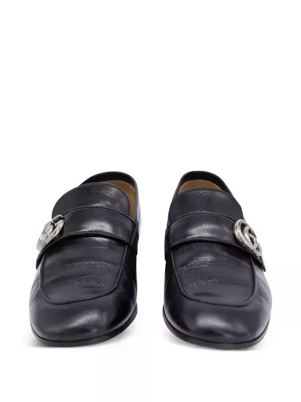 Gucci Double G Leather Loafers