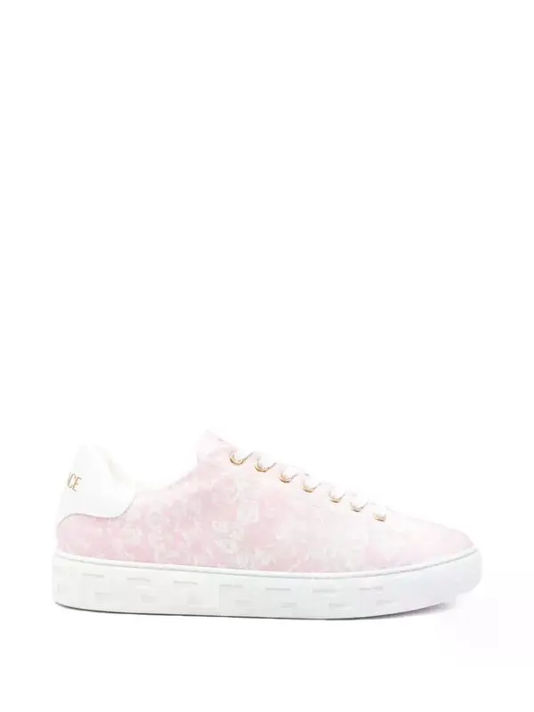 Versace Barocco-pattern Low-top Sneakers