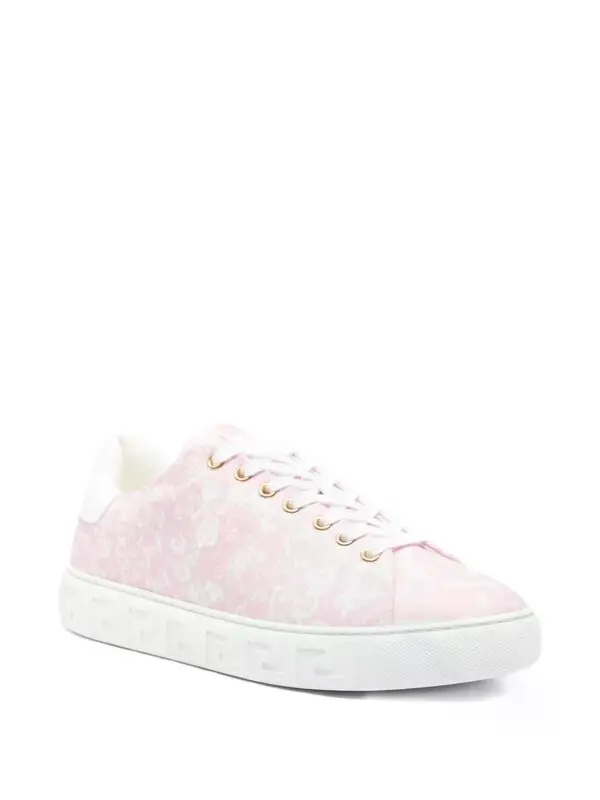 Versace Barocco-pattern Low-top Sneakers