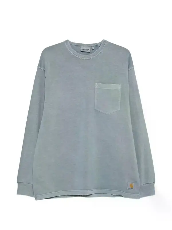 Carhartt Work In Progress Pocket Long-sleeved T-shirt - Grey
