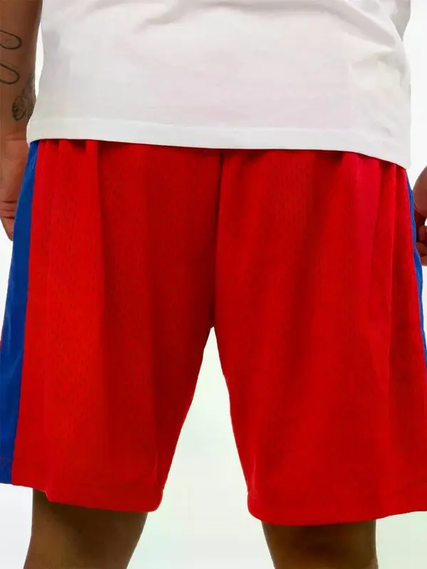 Mitchell & Ness Nba Los Angeles Clippers Track Shorts - Red