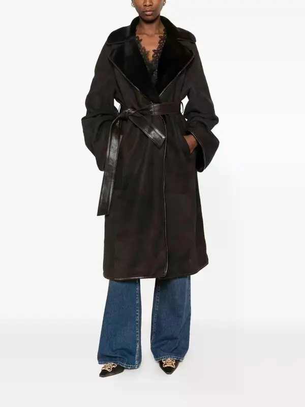 Nour Hammour Lourdes Double-breasted Coat