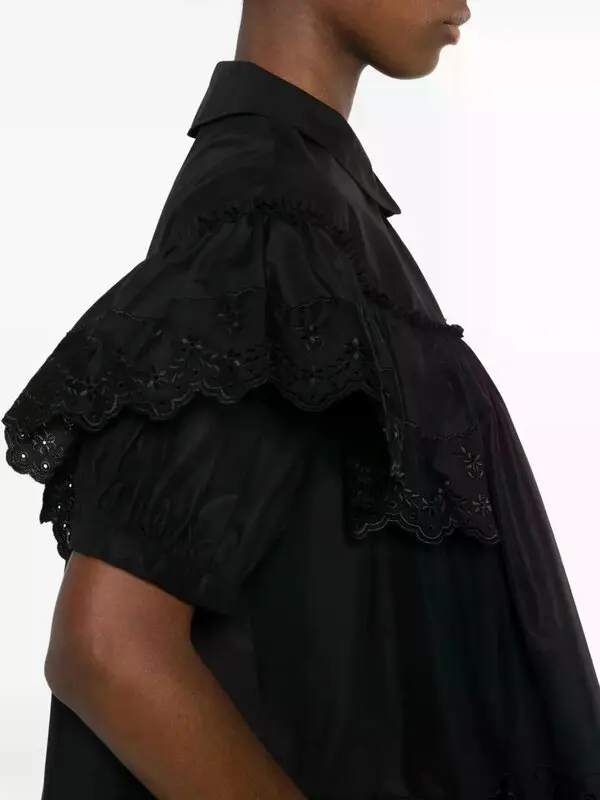 Simone Rocha Broderie-anglaise Sleeveless Shirt