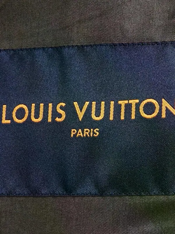 LOUIS VUITTON Monogram Faux-leather Jacket