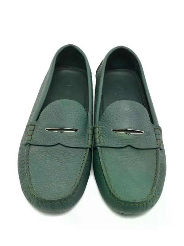 LOUIS VUITTON Monte Carlo Leather Loafers