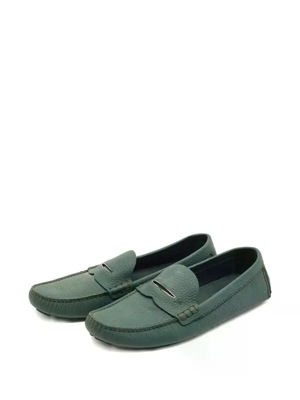 LOUIS VUITTON Monte Carlo Leather Loafers