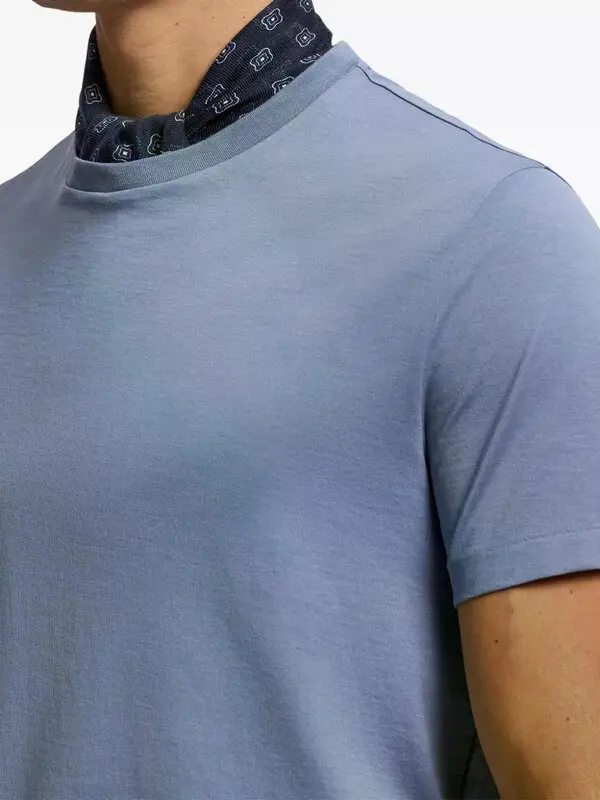 Ralph Lauren Purple Label Lisle Crew-neck T-shirt - Blue