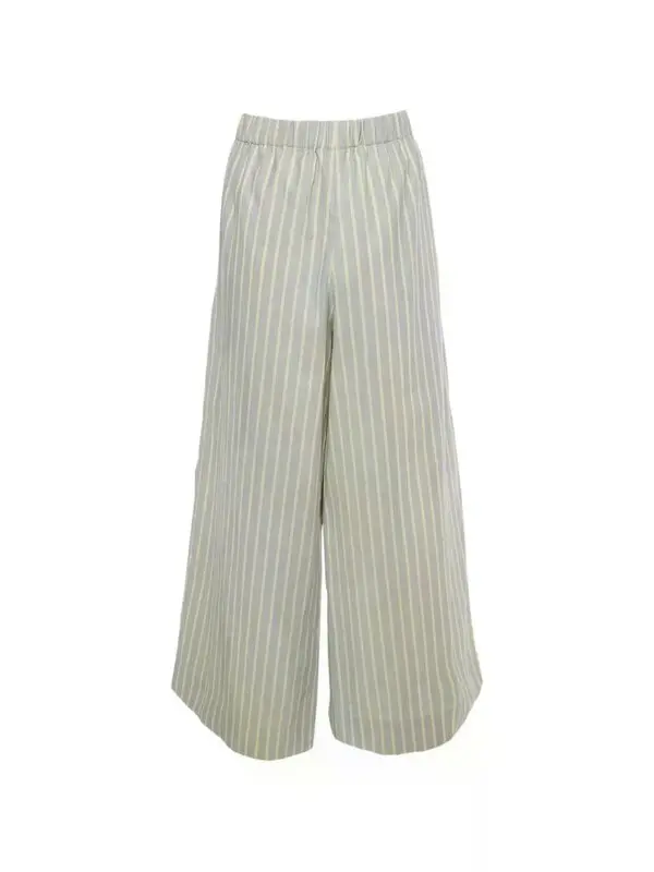 Dior Striped Cotton Trousers