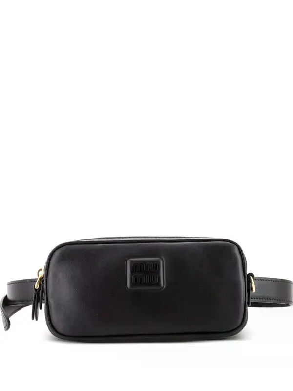 Miu Miu Arcadie Leather Camera Shoulder Bag
