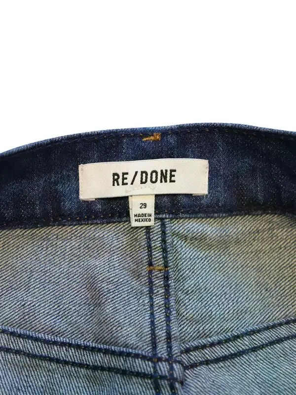 RE/DONE Straight-leg Cotton Jeans