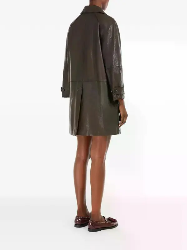 Max Mara Camino Leather Coat