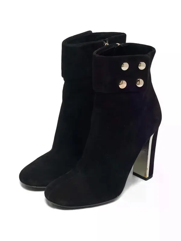 Gucci Suede Studded Boots