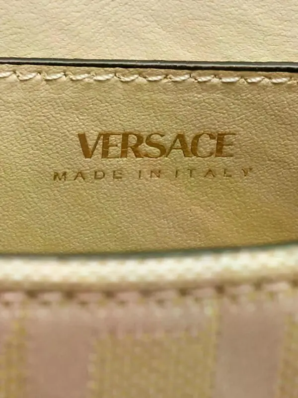 Versace Small Leather Tote Bag