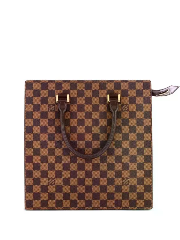 LOUIS VUITTON Venice Sac Plat Damier Pm Tote Bag - Brown
