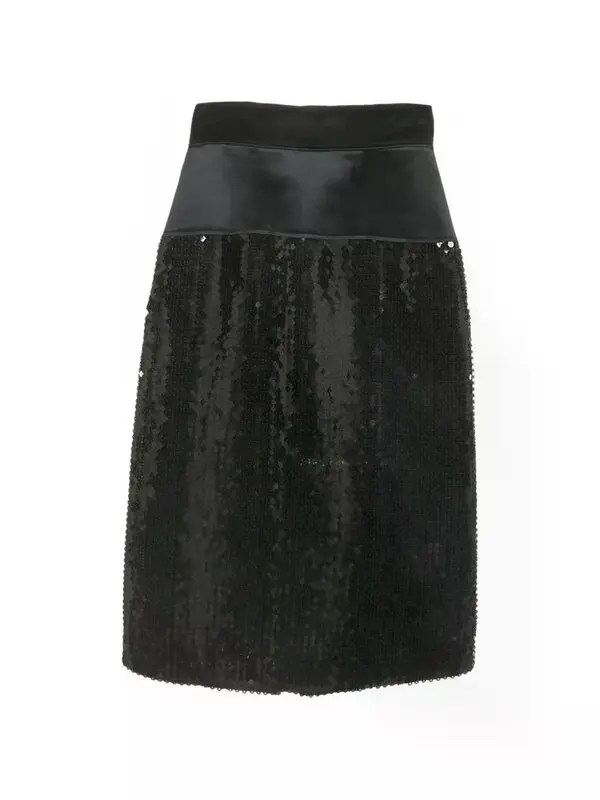 Dolce & Gabbana Sequin-embellished Midi Skirt