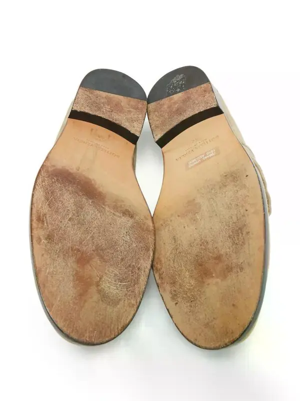 Bottega Veneta Knot Suede Loafers