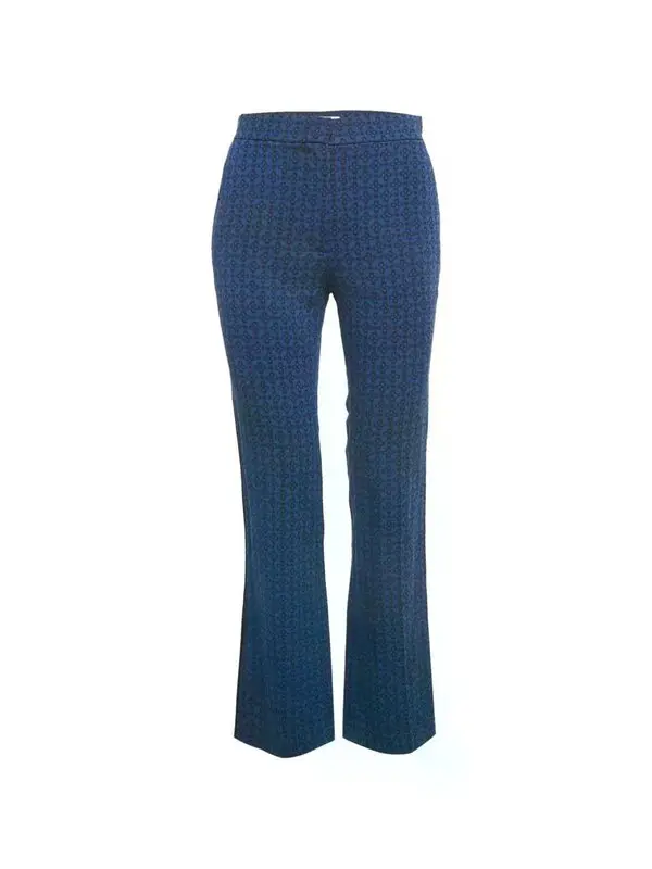 Sandro Jacquard Patterned Trousers