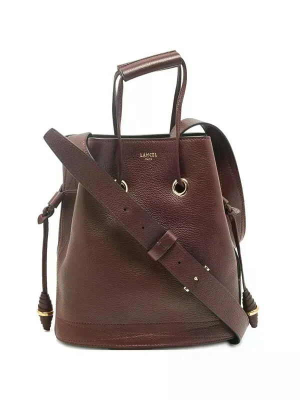 LANCEL Leather Bucket Bag