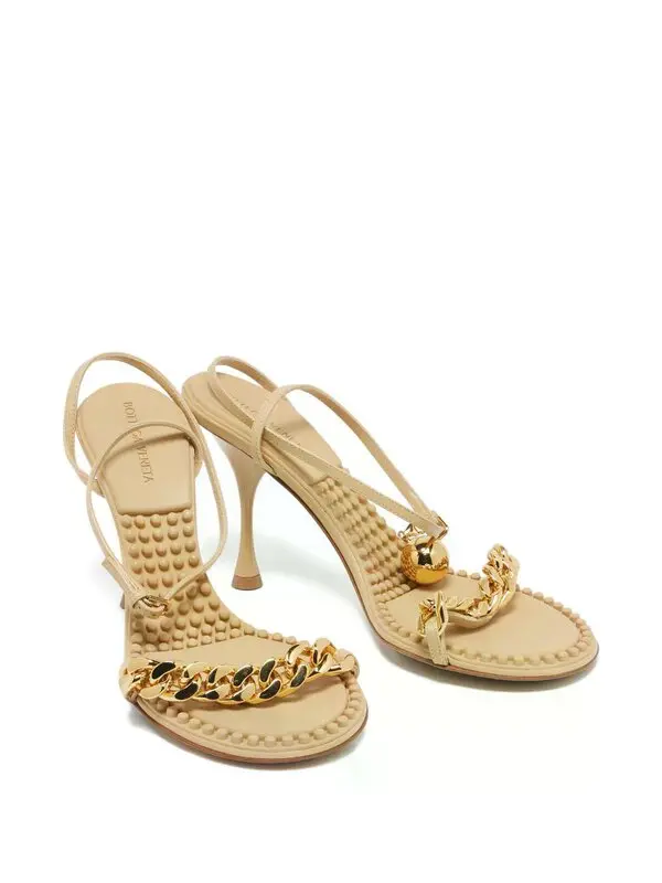 Bottega Veneta Dot Sandals - Neutrals
