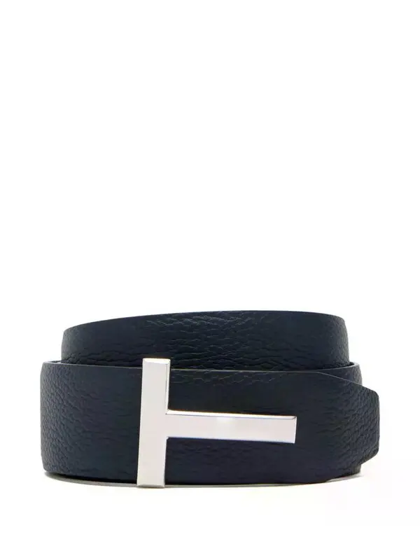 TOM FORD T-buckle Belt - Blue