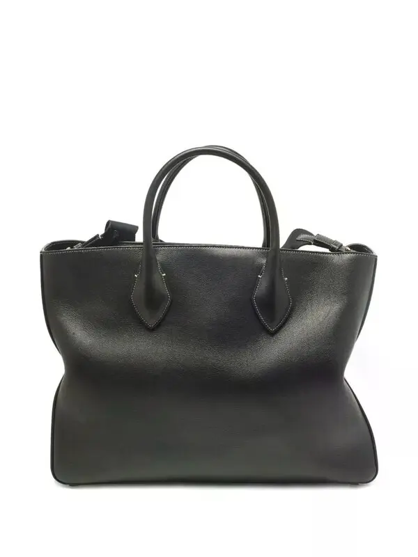 FERRAGAMO Large Leather Tote Bag