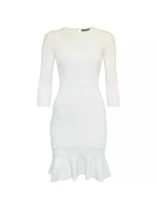 Alexander McQueen Pearl-embellished Dress