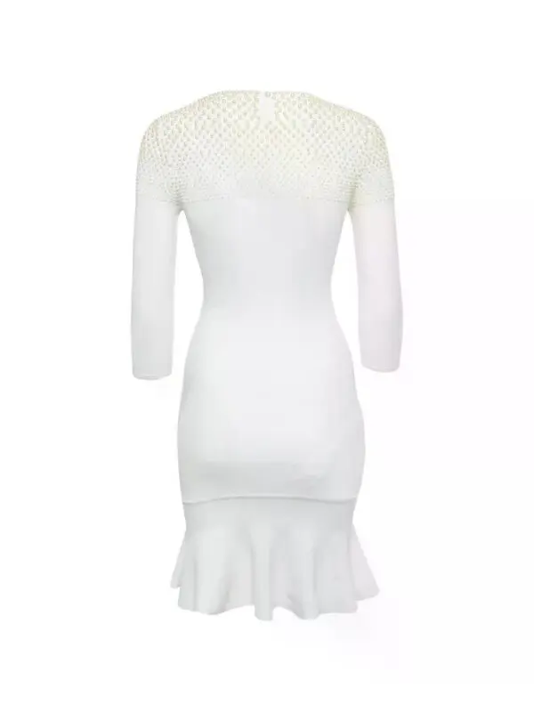 Alexander McQueen Pearl-embellished Dress