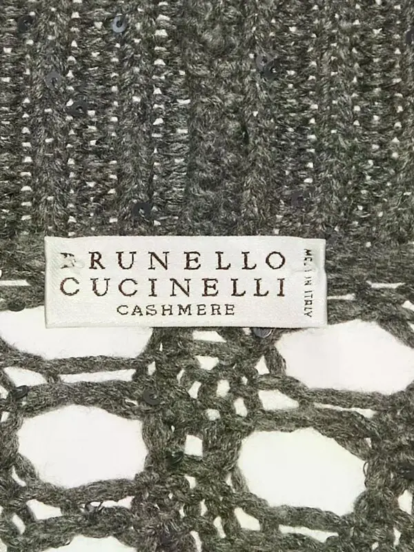 Brunello Cucinelli Open-knit Cardigan