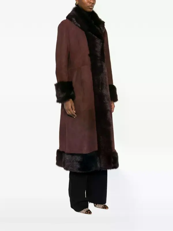 Nour Hammour Kaya Single-breasted Fur Coat