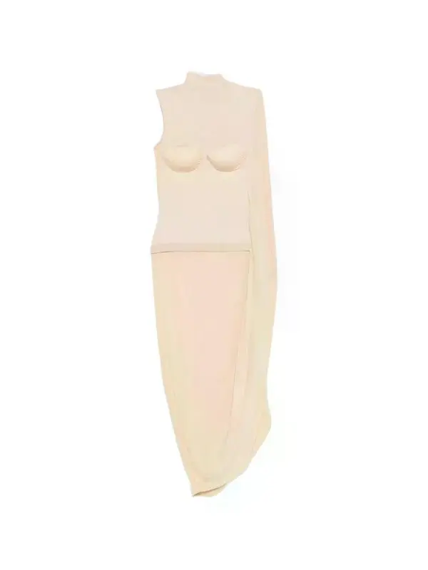 JEAN PAUL GAULTIER Paneled Midi Dress