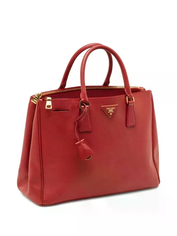 Prada Galleria Double-zip Leather Tote Bag