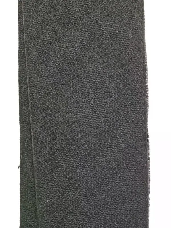Versace Wool Scarf - Grey