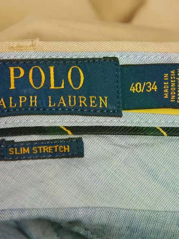 Polo Ralph Lauren Tailored Cotton Trousers - Neutrals