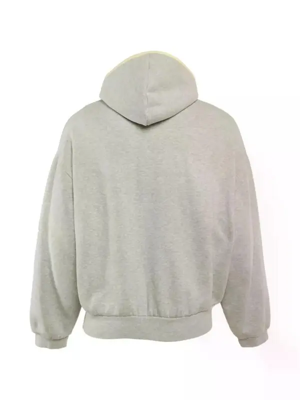 Fear Of God Logo Patch Hoodie - Grey