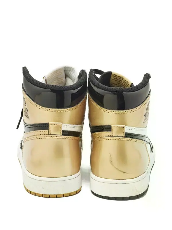 JORDAN Leather High-top Sneakers