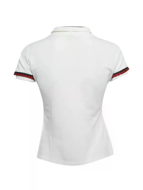 Gucci Pique Polo Top