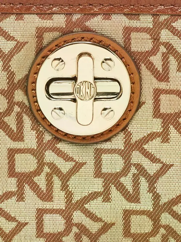 Dkny Monogram Chain Shoulder Bag