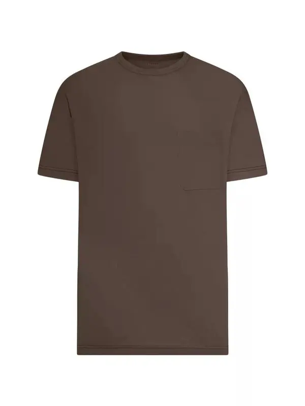 LEMAIRE Ribbed Crew-neck Pocket T-shirt